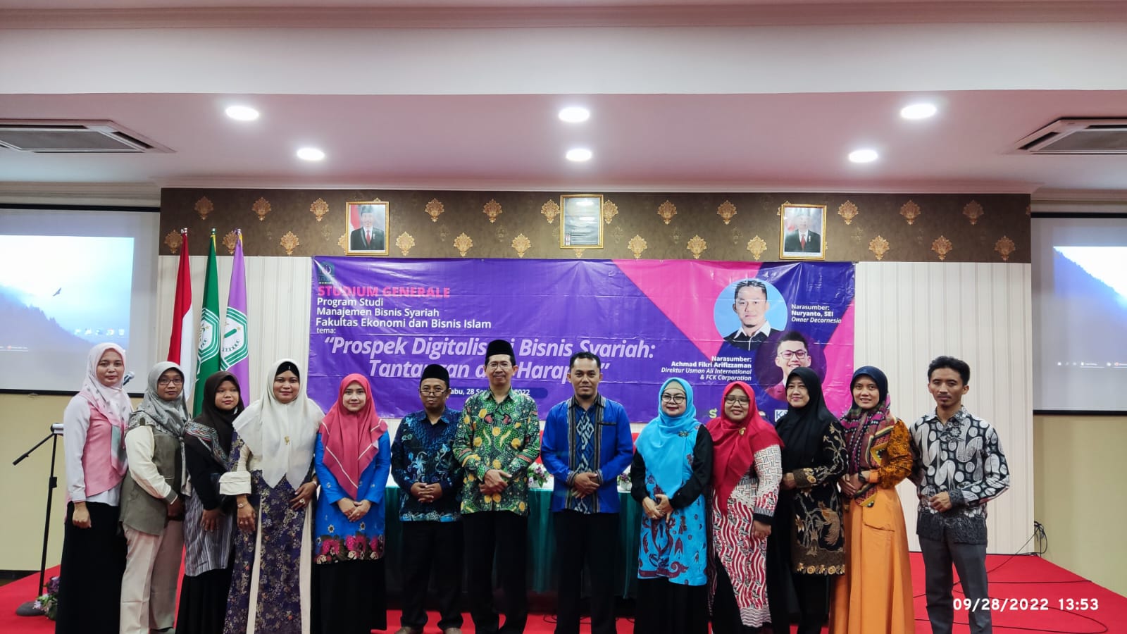 FORBIS Kediri Sharing Motivasi Bisnis pada Mahasiswa IAIN KEDIRI - forbis.id