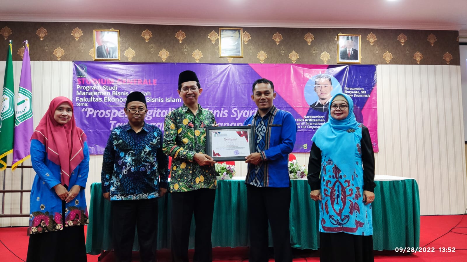 FORBIS Kediri Sharing Motivasi Bisnis pada Mahasiswa IAIN KEDIRI - forbis.id