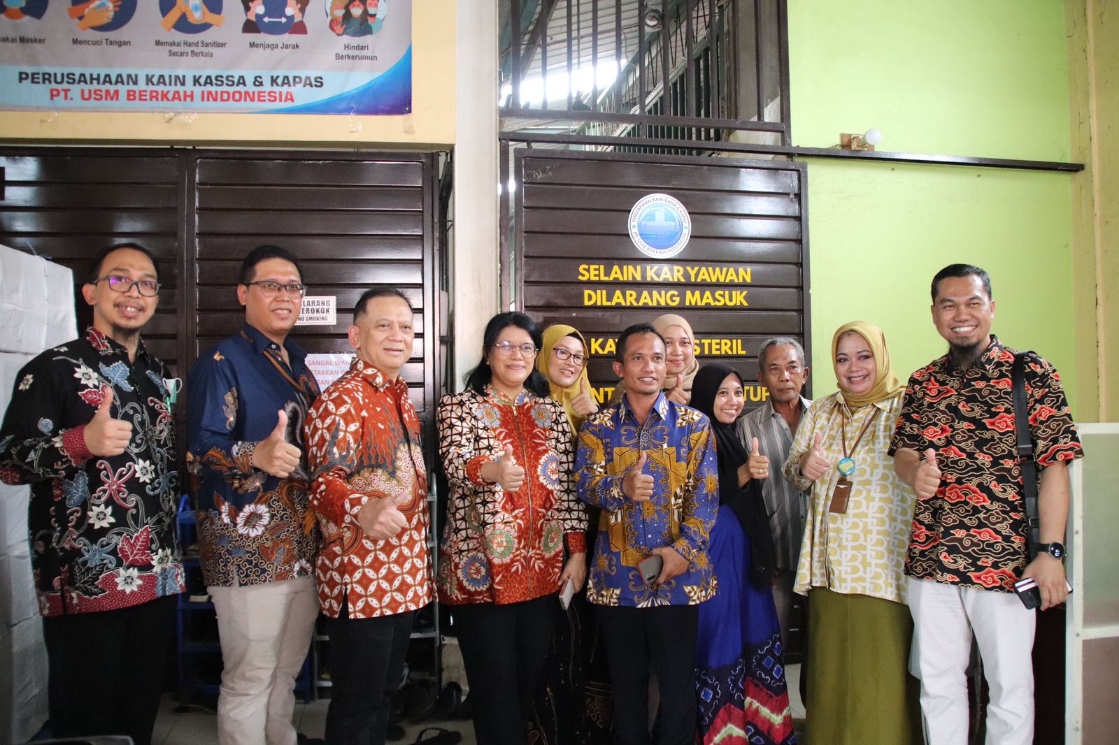 Usaha Anggota FORBIS PT. USM Berkah Indonesia Mendapat Kunjungan dari ...