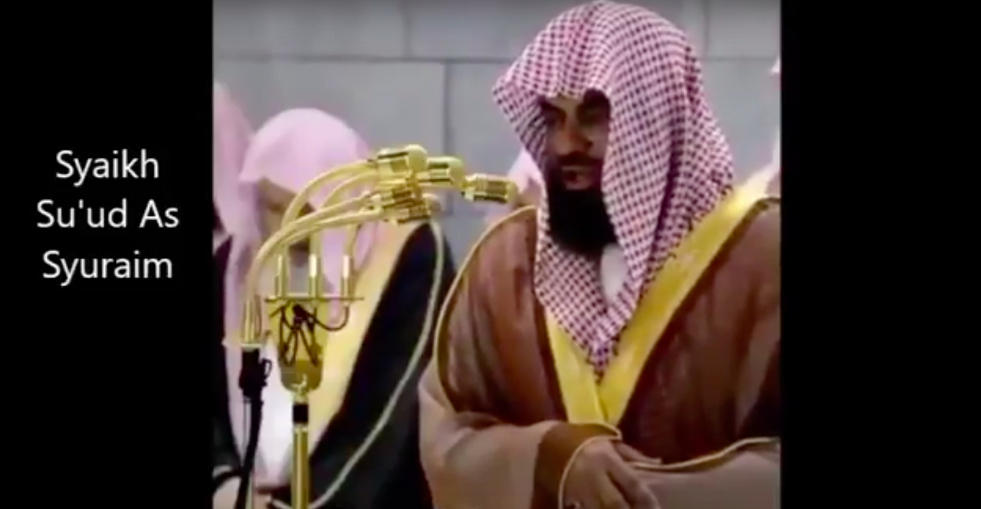 Mari Mengenal Imam Masjidil Haram Makkah Saudinesia Id