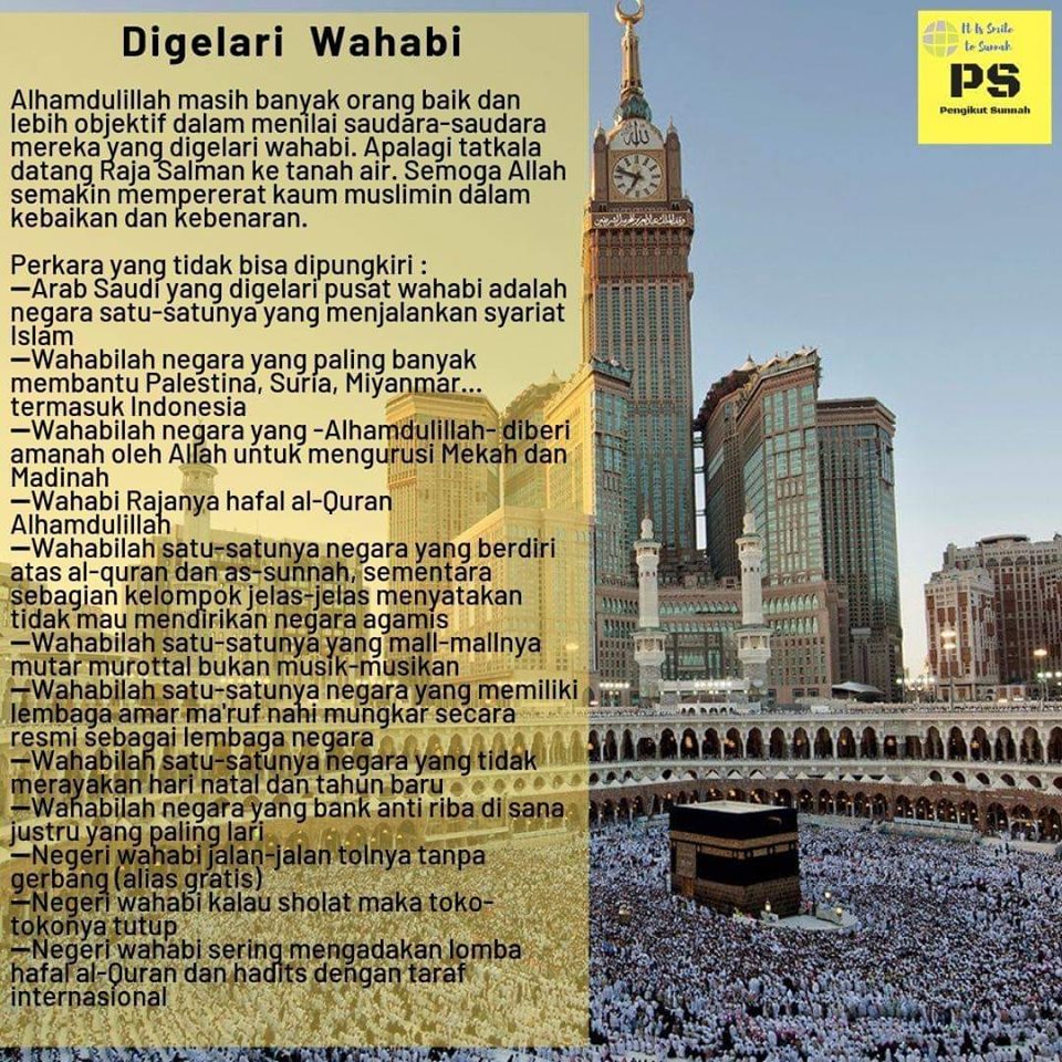Digelari Wahabi » saudinesia.id