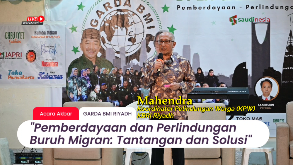 Mengejutkan! Ini Dia Data WNI di Arab Saudi Menurut KPW KBRI Riyadh ...