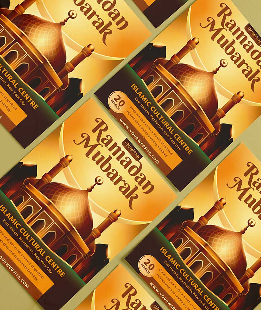 Design Flyer Ramadhan » webane.com